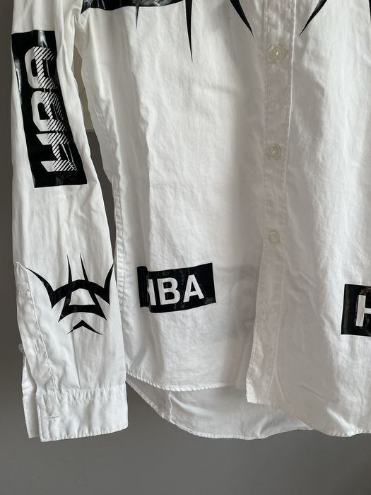 Hood By Air hood by air hba by shayne oliver tribal moto button up ...