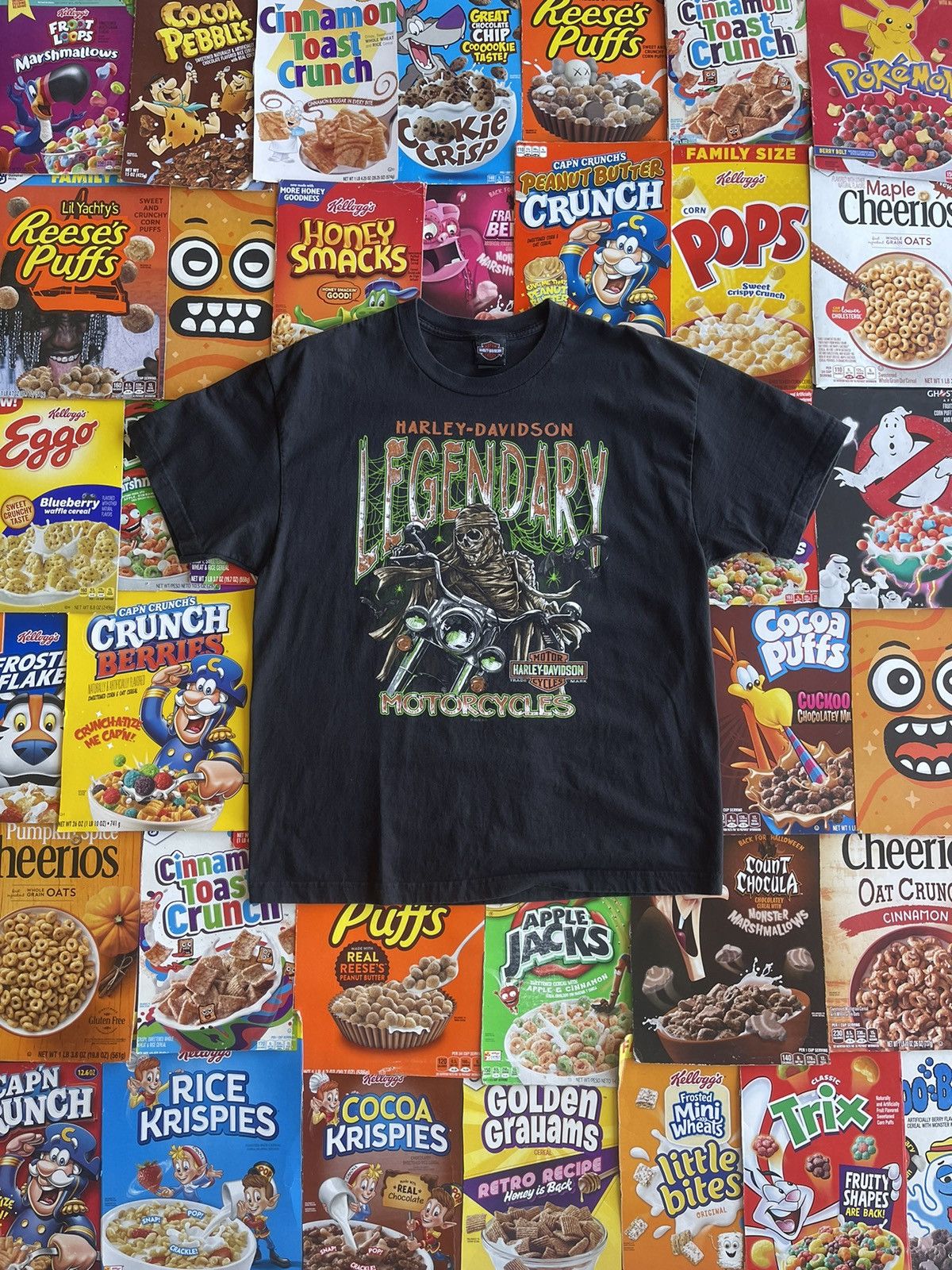 Harley Davidson Essential Harley Davidson Motorcycle Mummy Halloween XL ...