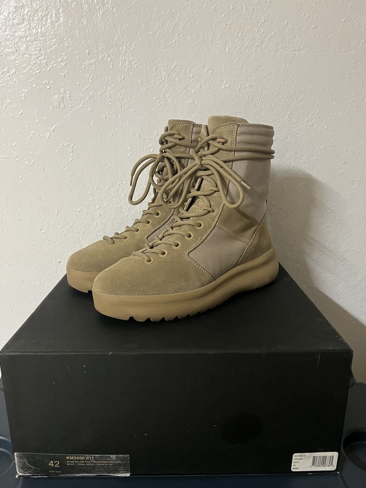 Yeezy Season Yeezy Season 3 Military Boot (Rock) | Grailed