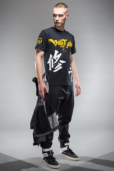 Acronym Acronym J23-CH Denim S Small Asymmetrical Zip Sling Jacket ...