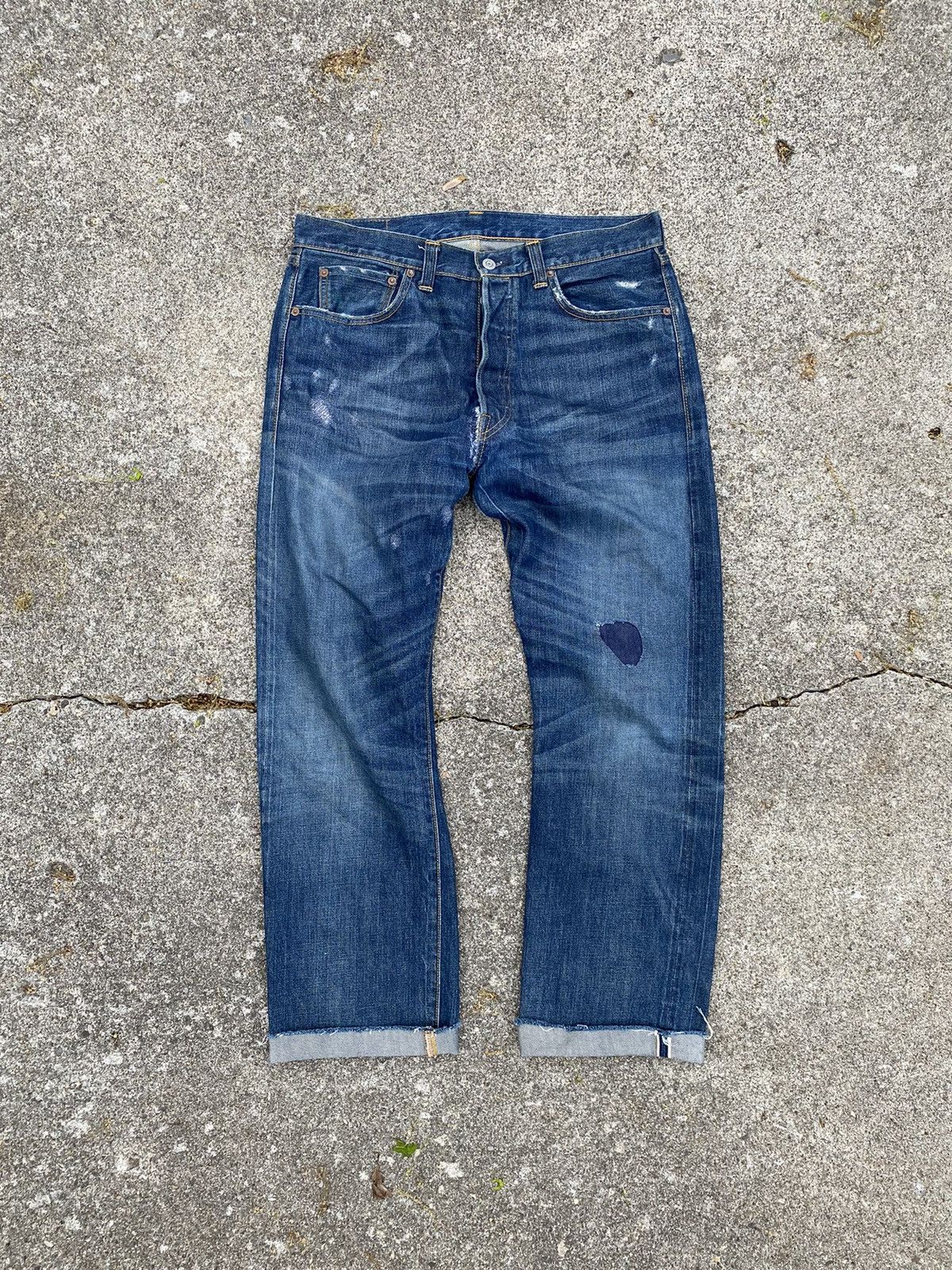 Levi's Vintage Clothing Levis Vintage Clothing LVC 1955 501xx Big E ...