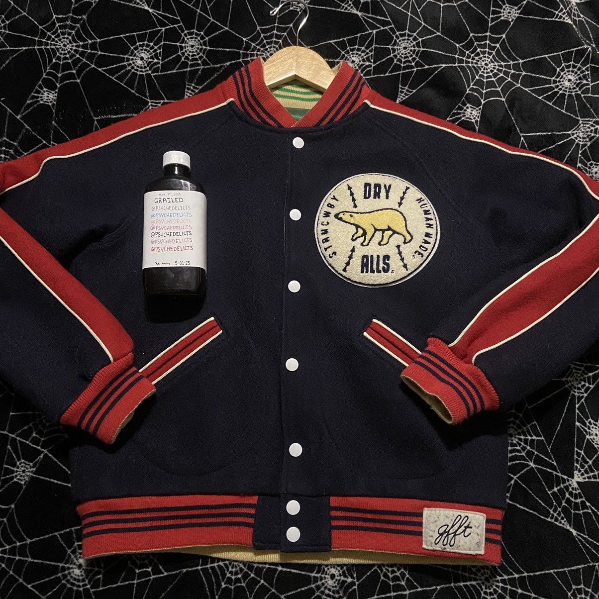 Human Made Human Made Wool Reversible Varsity jacket | Grailed