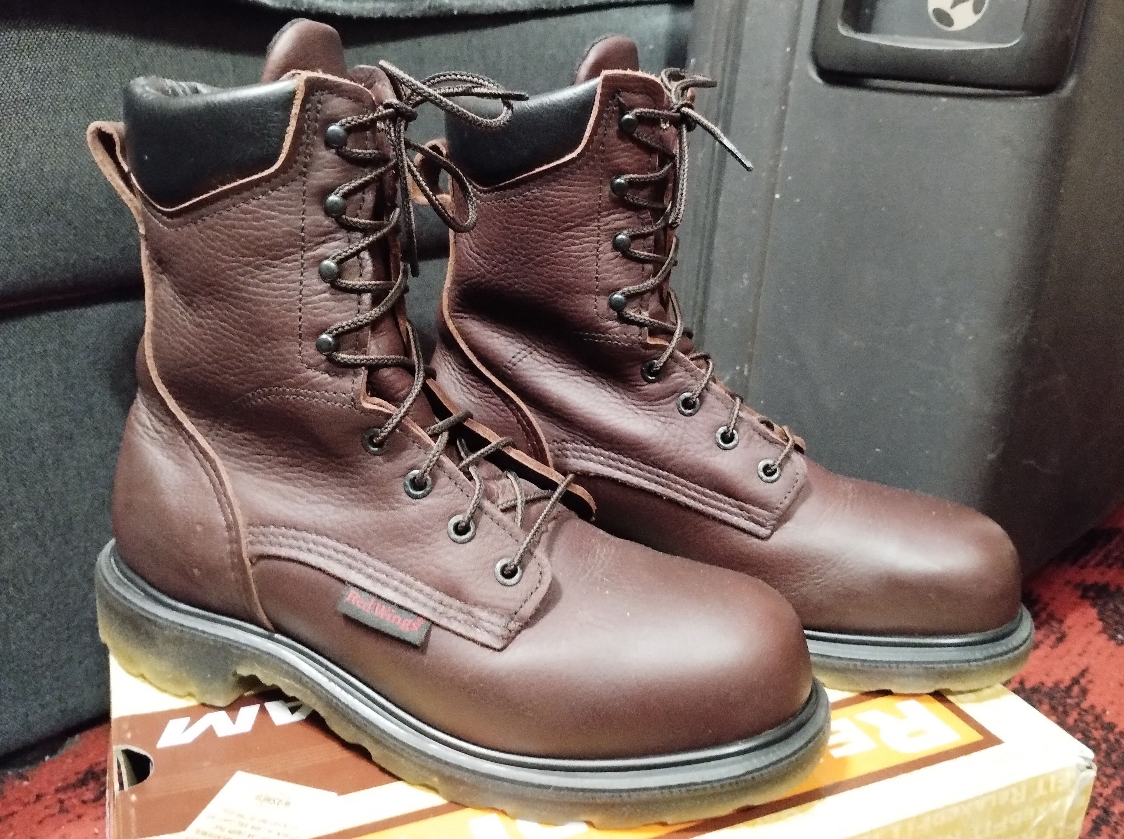 Red Wing Red Wing Supersole 8-inch Safety Toe Boots | Grailed