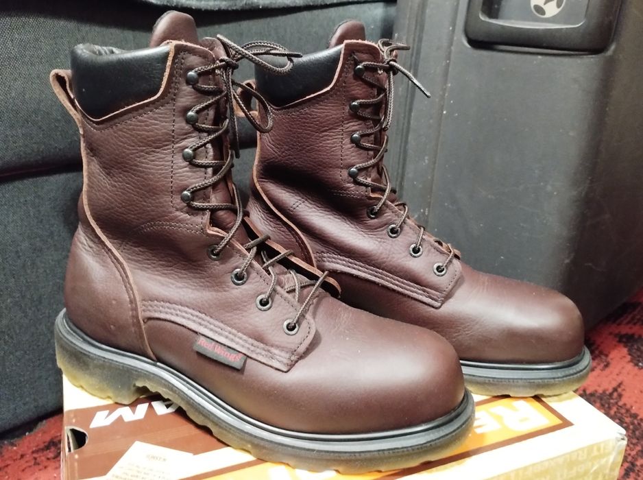Red Wing Red Wing Supersole 8-inch Safety Toe Boots | Grailed
