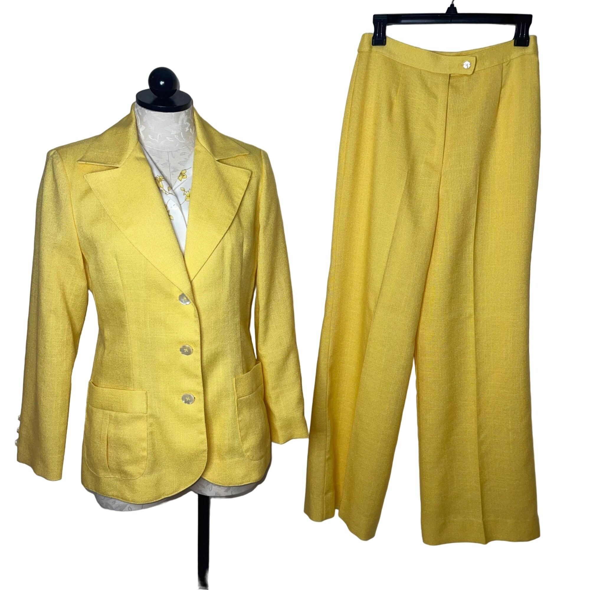 Vintage Koret of California Kolortron Three Piece Pant Suit | Grailed