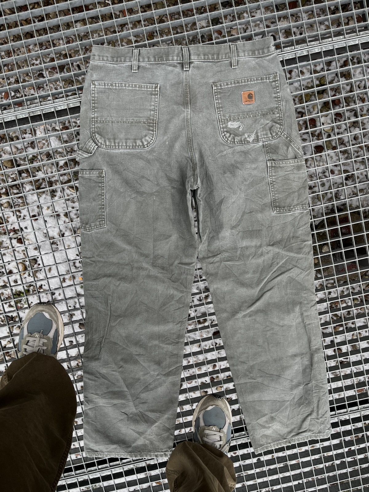 Carhartt × Streetwear × Vintage Vintage 90s Carhartt Baggy Work Faded Y2K Cargo Pants Jeans ...