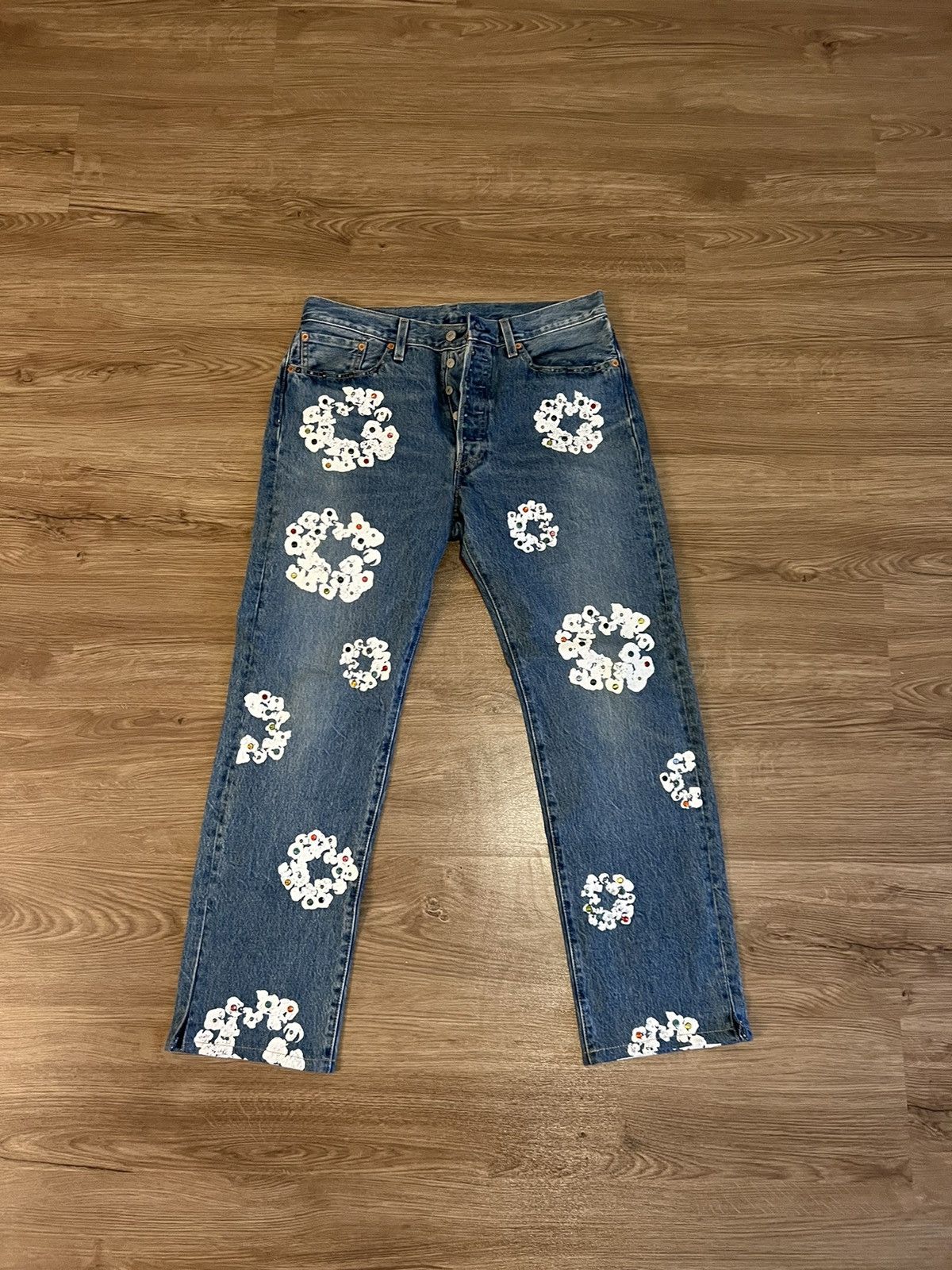 DENIM TEARS Denim Tears Rhinestone Jeans | Grailed