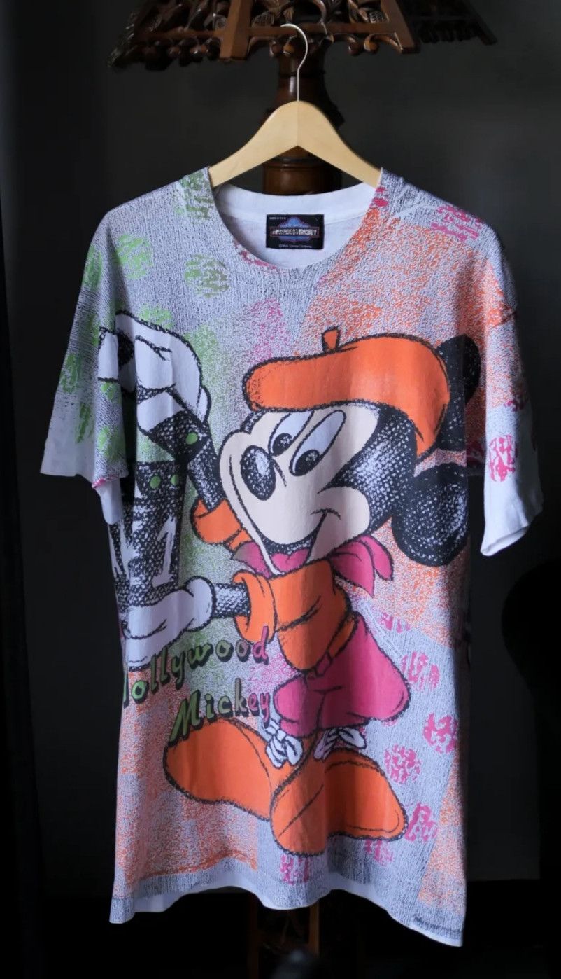 Disney × Mickey Mouse × Vintage Vintage AOP Mickey Mouse 90s | Grailed