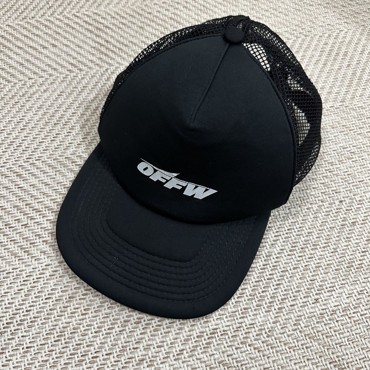 Off-White Off-White Wing Off Trucker Hat | Grailed