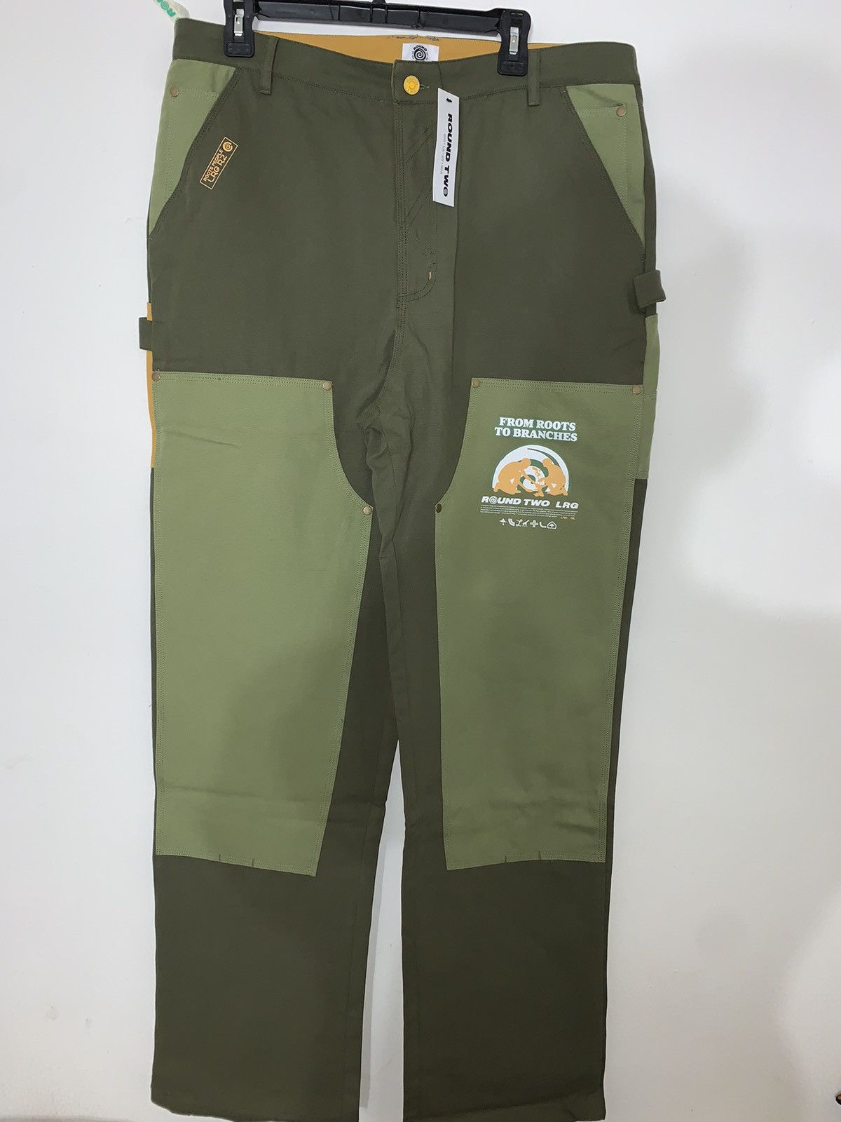 LRG × Round Two Roundtwo x LRG Moss Rugged Desert Eagle Double Knee ...