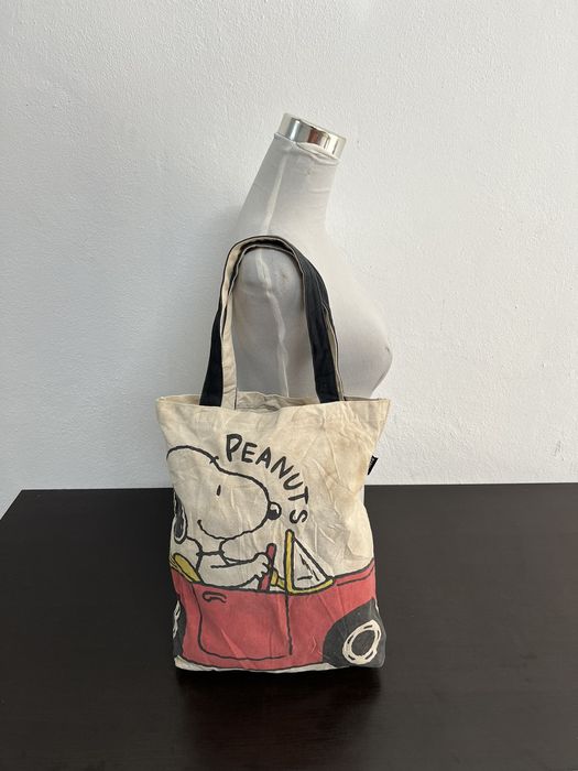 Peanuts Peanuts Snoopy Cartoon Tote Bag | Grailed