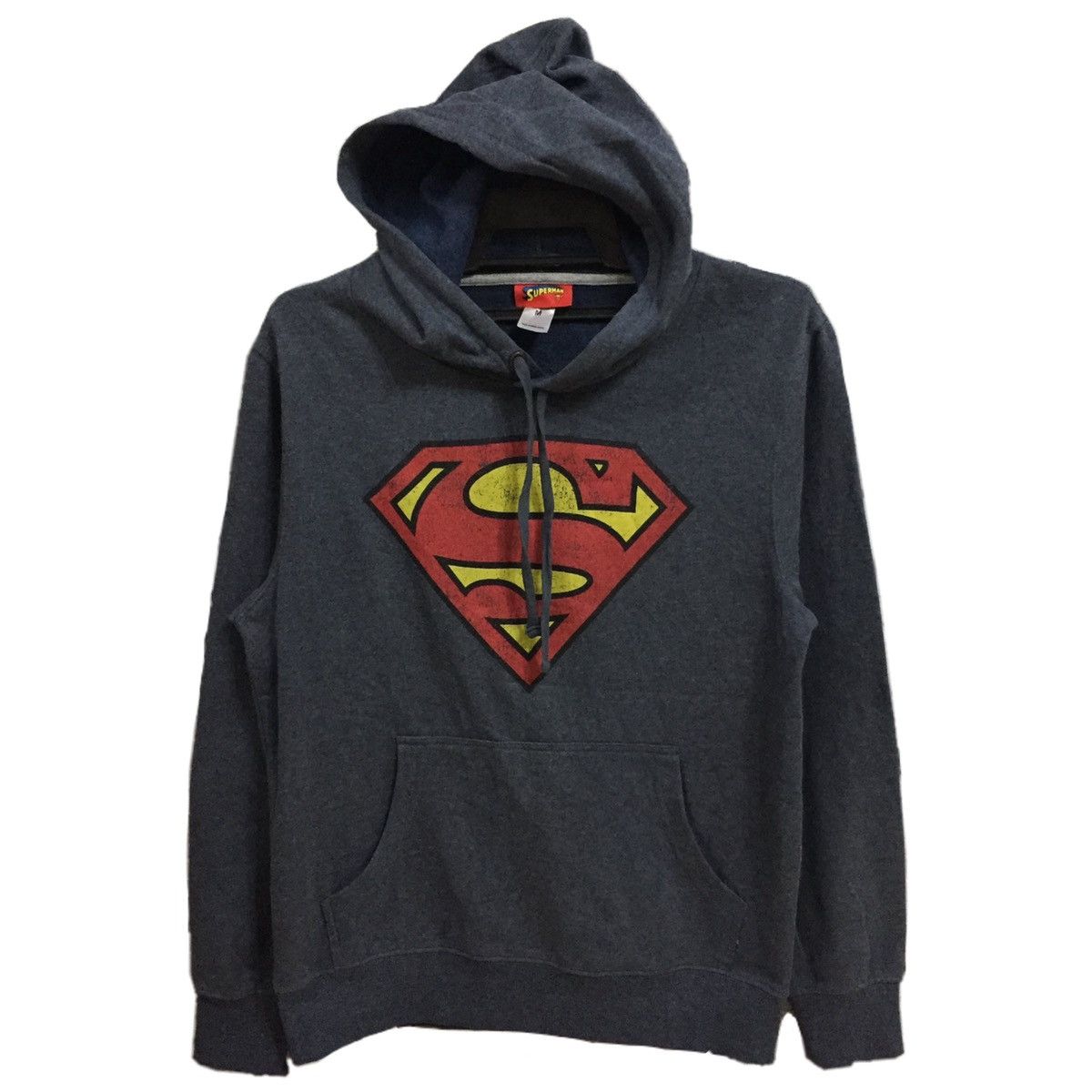 Dc Comics × Vintage Superman hoodie big logo by Dc Comics size M dusty ...