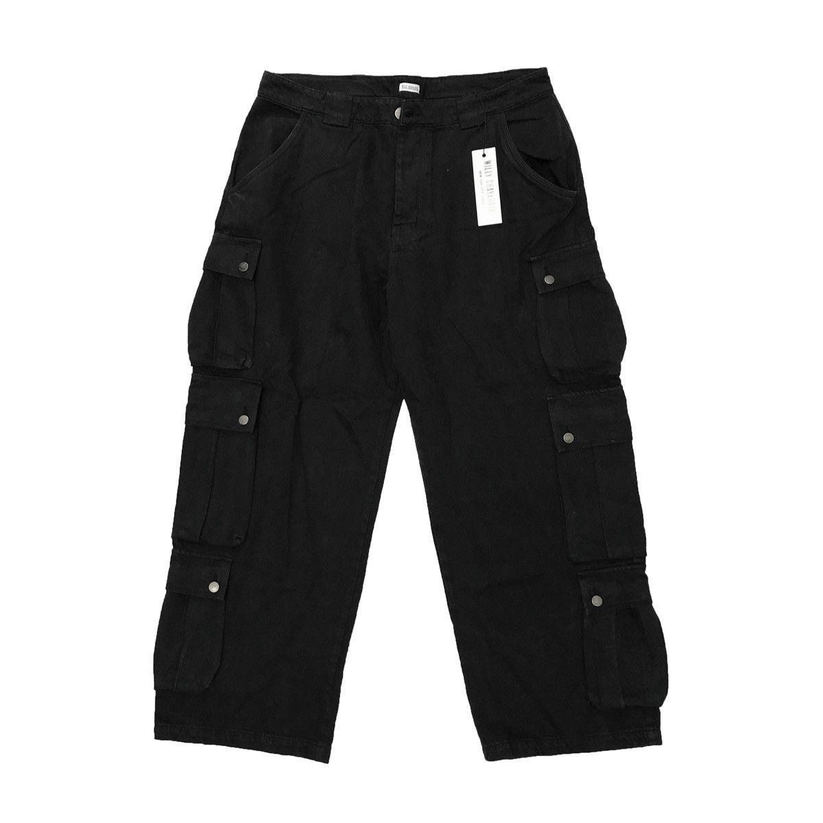 Willy Chavarria New WILLY CHAVARRIA big baggy cargo pants in washed ...