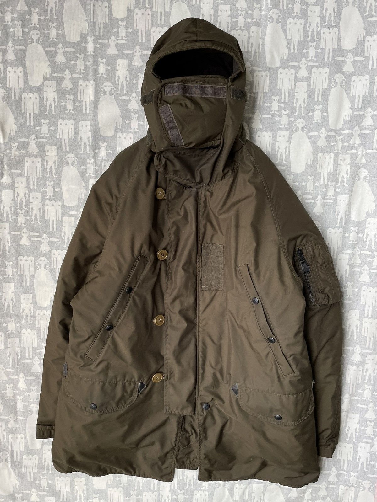 General Research General Research Arabic CWU-8P Mask Riot Liner Parka ...
