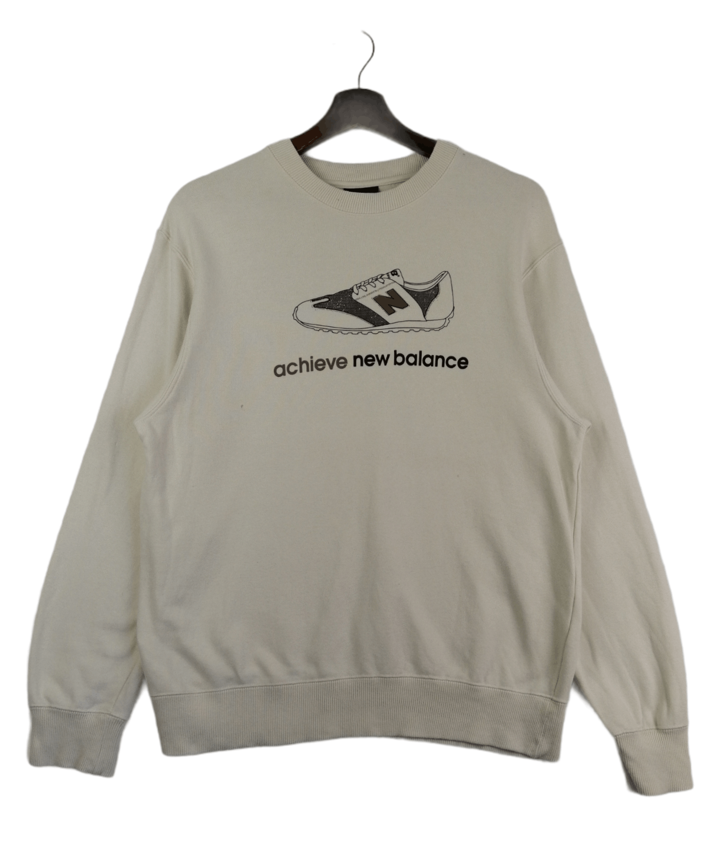 New Balance × Vintage Vintage!! Achieve New Balance Big Logo | Grailed