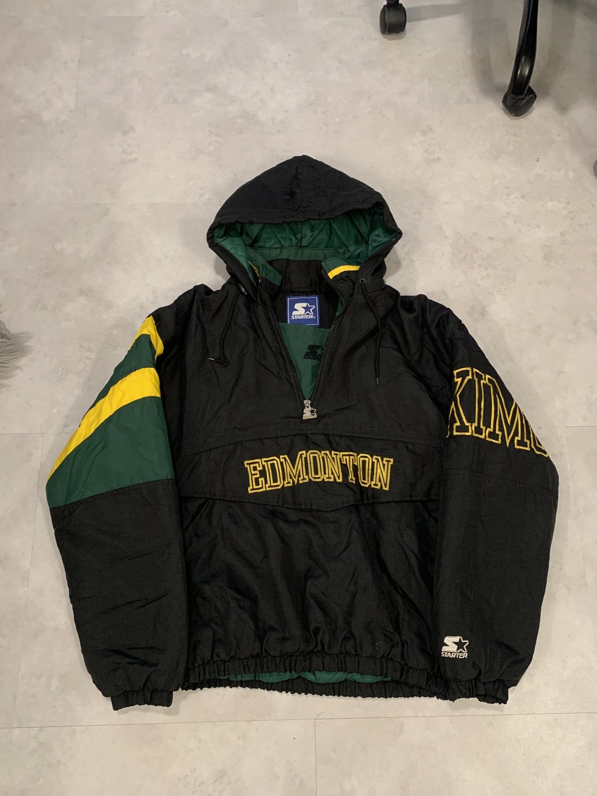 Vintage Vintage Edmonton Eskimos Starter Jacket | Grailed