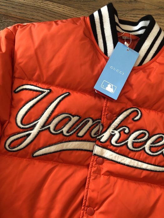 Gucci Gucci Bomber Puffer New York Yankees Collab MLB NWT | Grailed