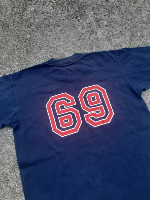 Streetwear Vintage 90s Pornstar '69' T-shirt | Grailed