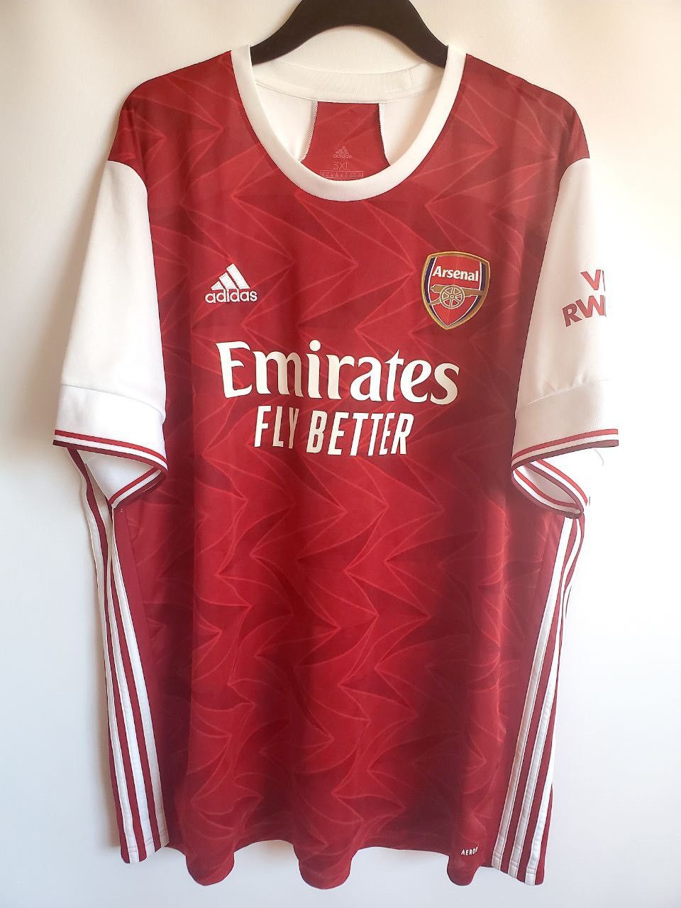 Adidas Arsenal 2020 2021 Home football shirt EH5817 AUBAMEYANG | Grailed