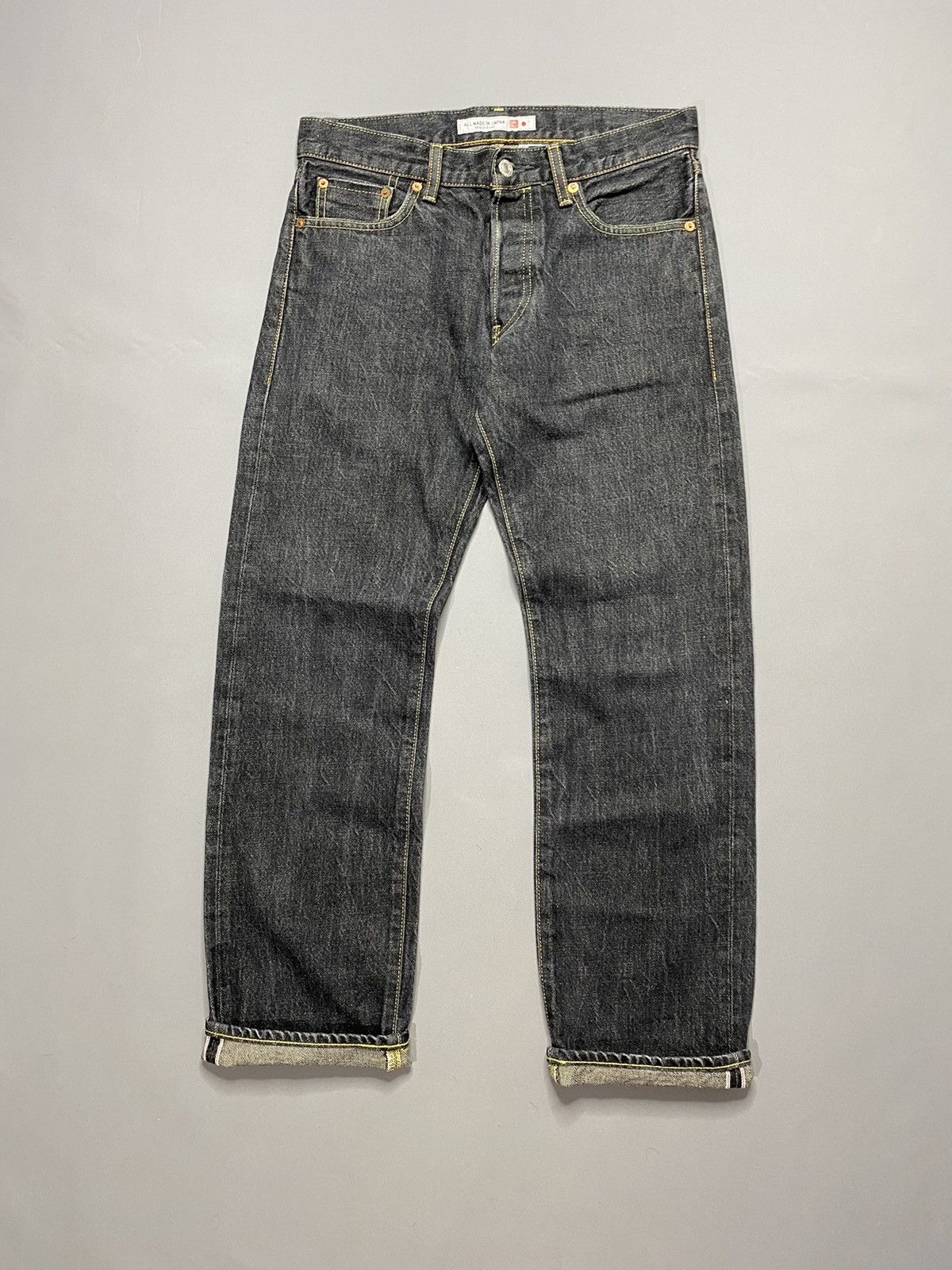 Japanese Brand × Uniqlo × Vintage UNIQLO MADE IN JAPAN SELVEDGE VINTAGE ...