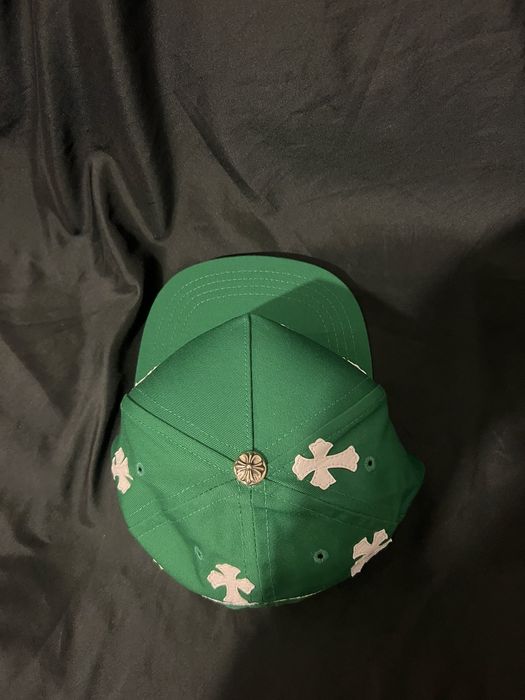 Chrome Hearts Chrome Hearts Green Cross Cap | Grailed