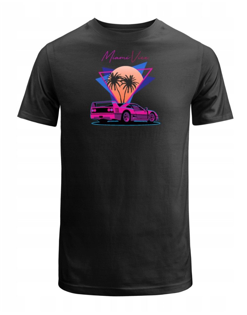 Vintage Retro WAVE Miami Vice Premium black luxury soft unique | Grailed