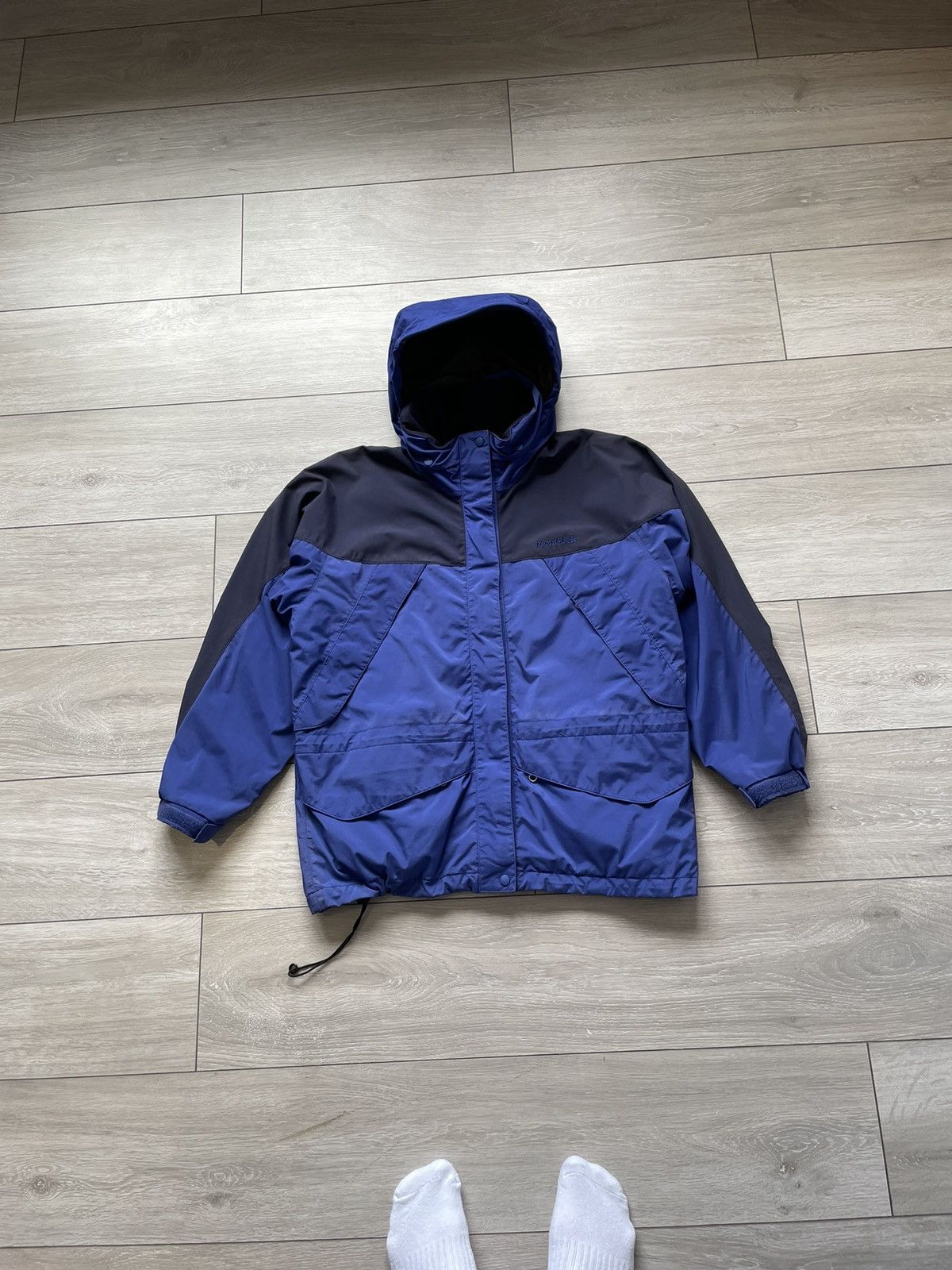 Montbell Navy Blue Montbell Thinsulate Heavyweight Jacket | Grailed