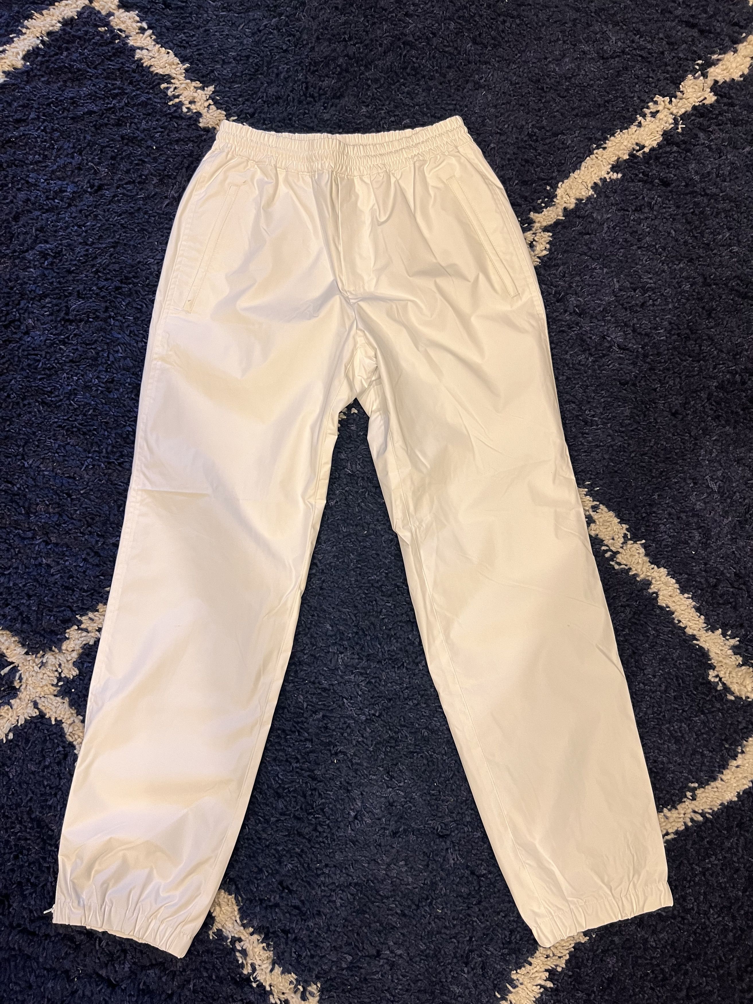 Helmut Lang Helmut Lang White Polyester Pants | Grailed