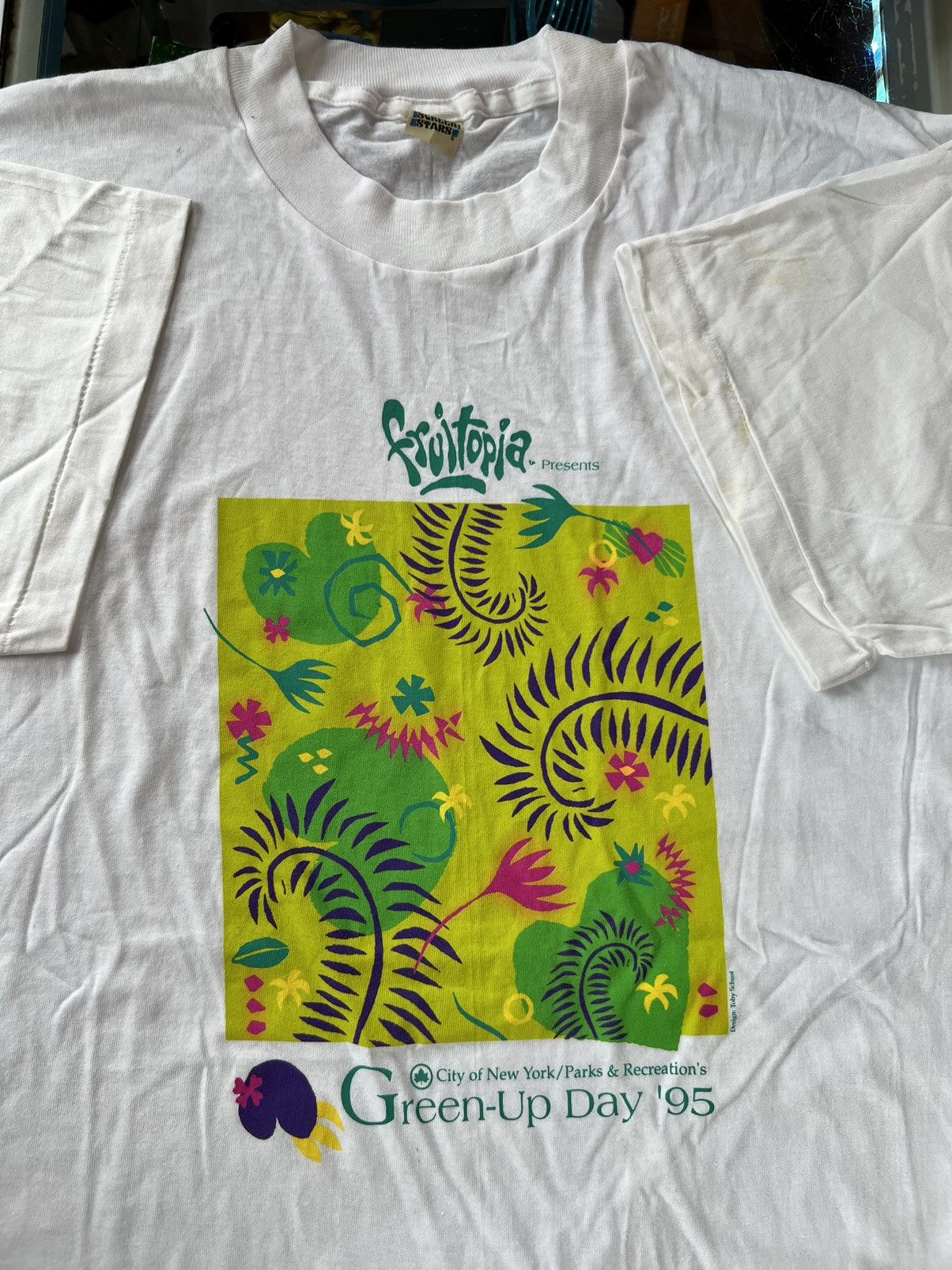 Coca Cola × Pepsi × Vintage Vintage 90s Fruitopia Green Day Shirt | Grailed