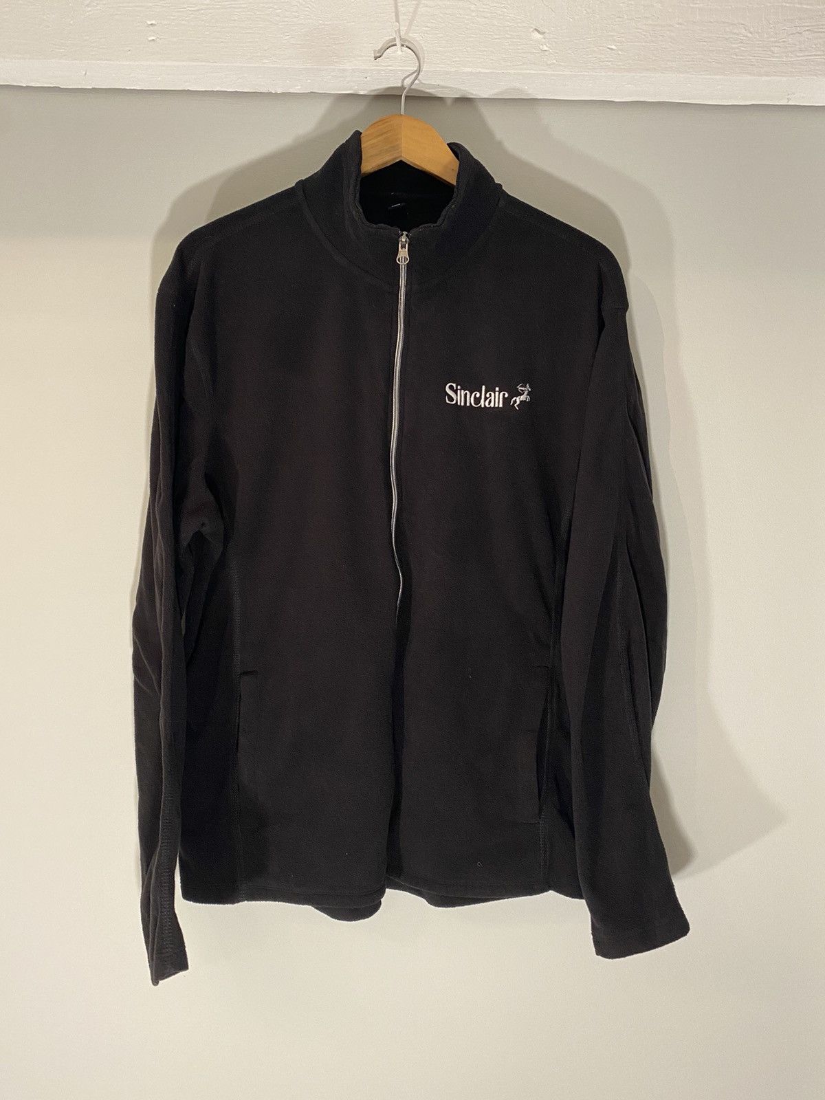 Anthony Sinclair Sinclair global embroidered zip up fleece | Grailed