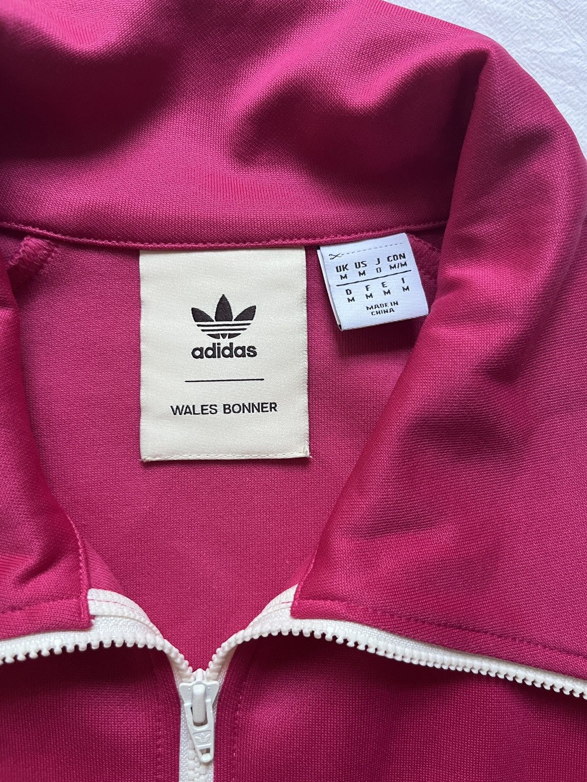 Adidas × Wales Bonner ADIDAS BY WALES BONNER PINK TRACKSUIT JACKET ...