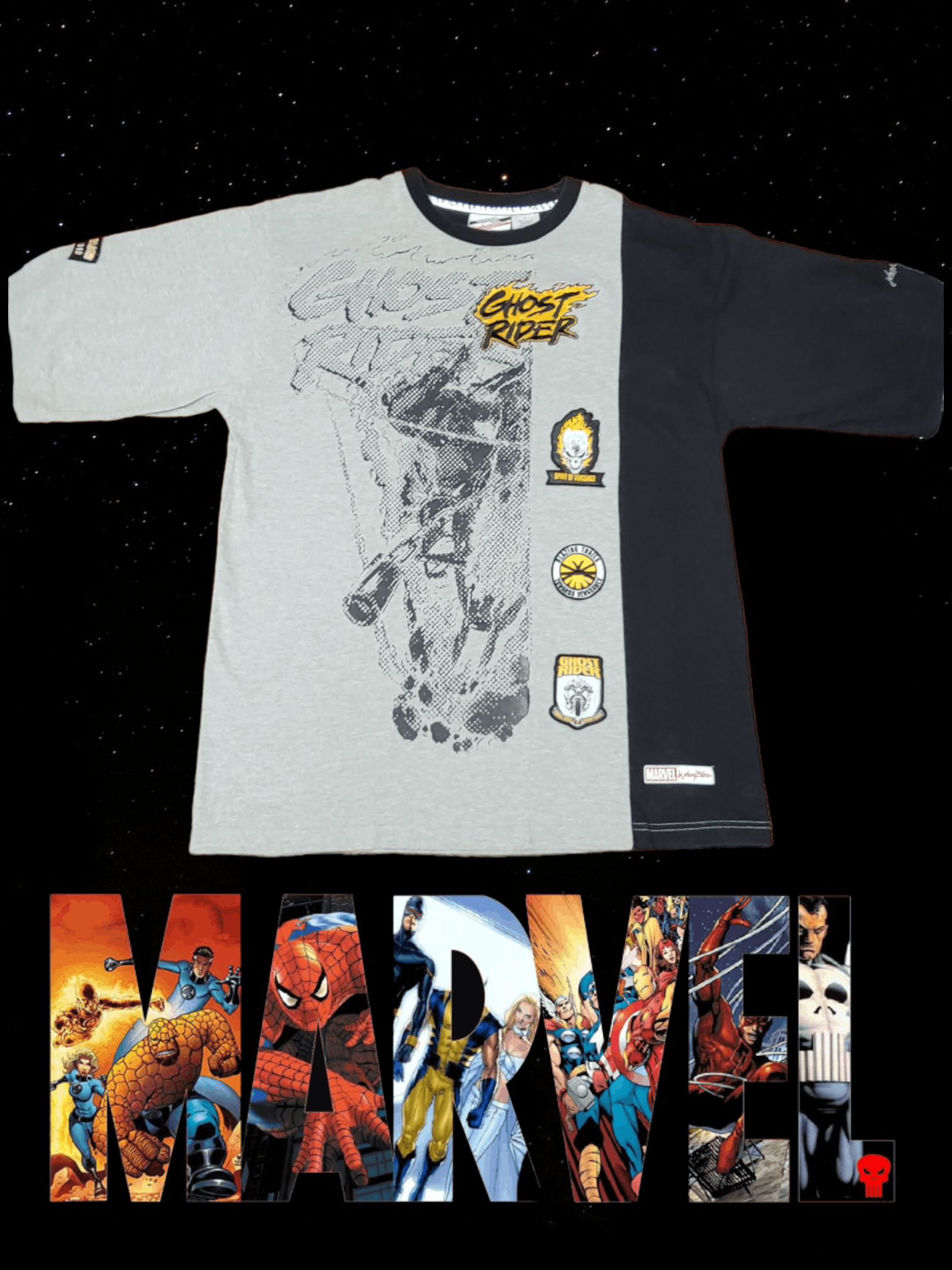 Marvel Comics × Streetwear × Vintage Rare Vintage Johnny Blaze Marvel ...