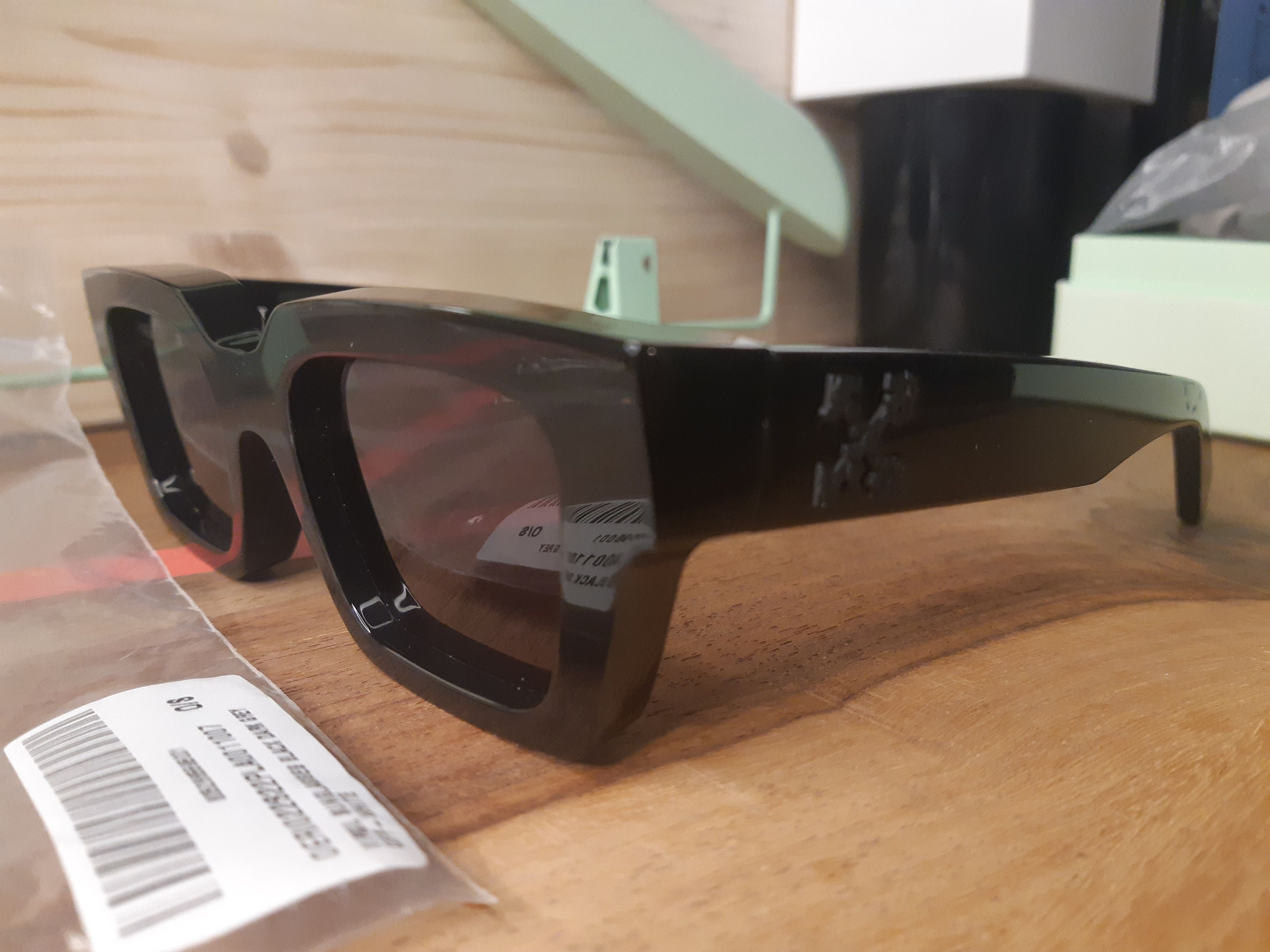 Off-White Virgil Rectangular Frame Sunglasses | Grailed