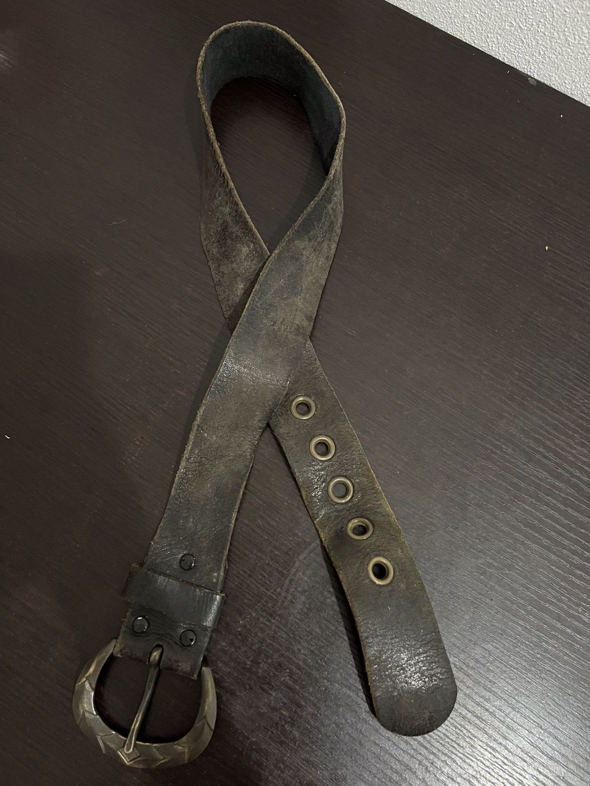 Japanese Brand Japanese Brand Buckle Leather Belt | Grailed