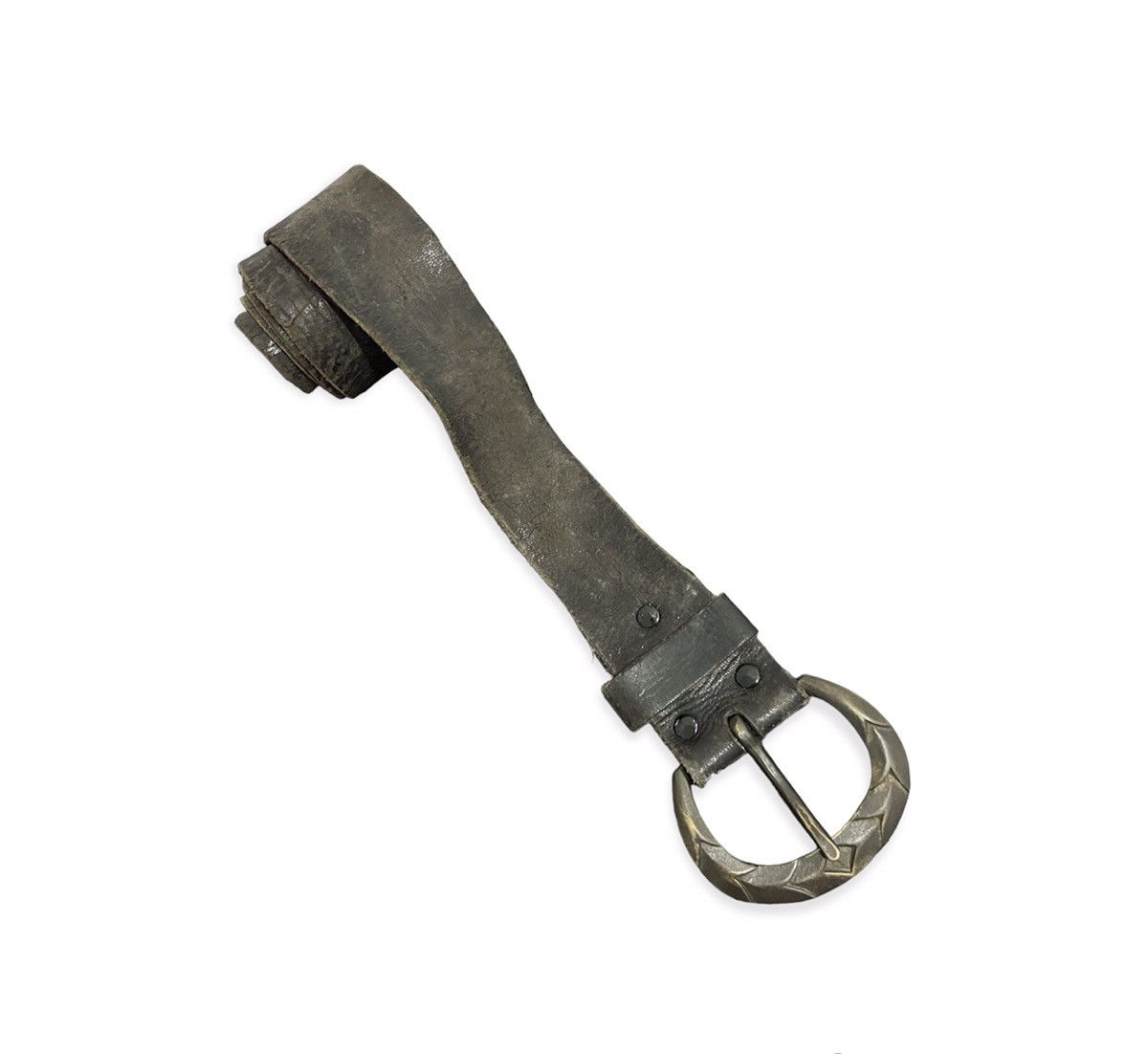 Japanese Brand Japanese Brand Buckle Leather Belt | Grailed