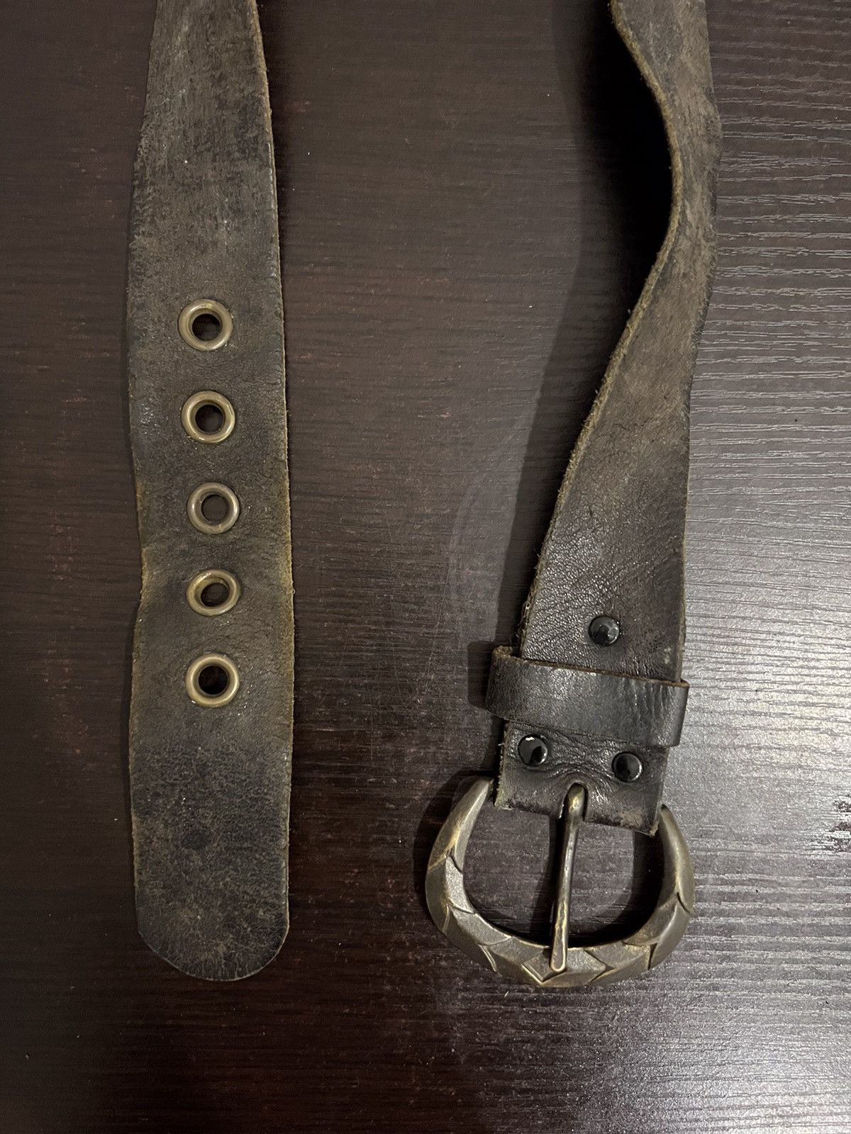 Japanese Brand Japanese Brand Buckle Leather Belt | Grailed