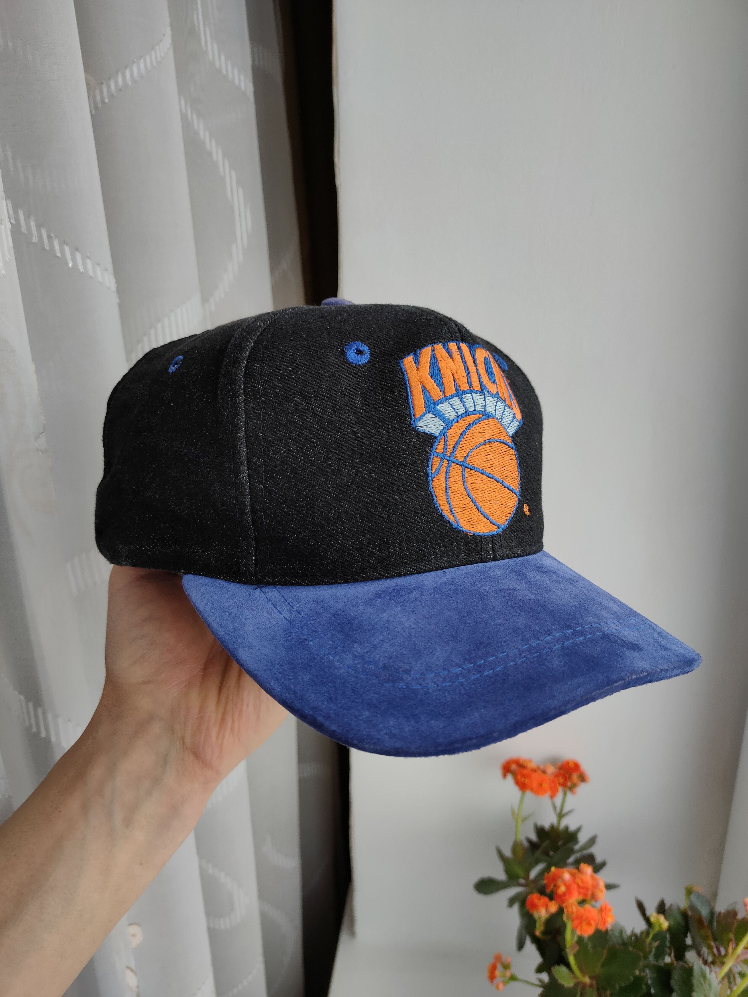 Vintage 90s NBA New York Knicks vintage cap hat Embroidery Logo Cap ...