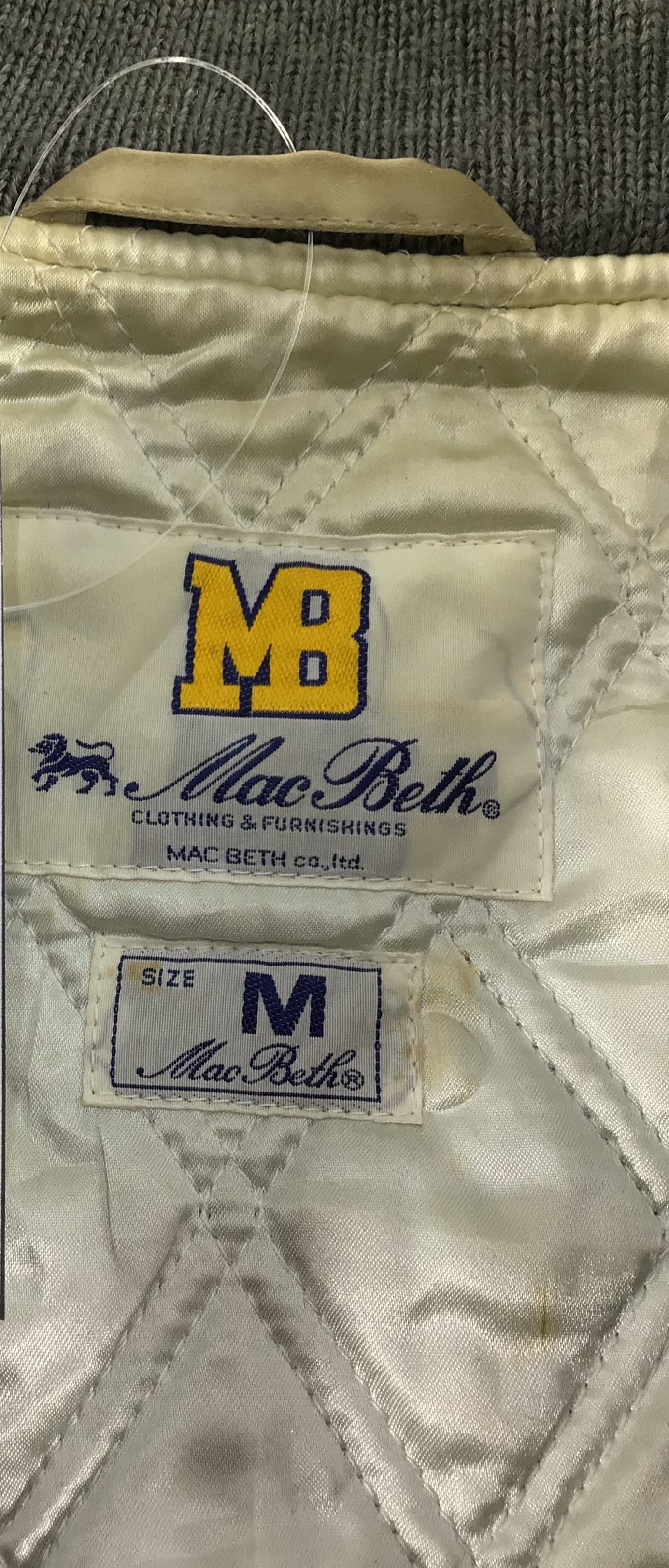 Macbeth × Varsity Mac Beth Varsity Jacket-M098 | Grailed