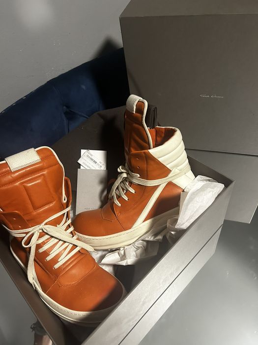 Rick Owens Rick Owen Geobaskets | Grailed