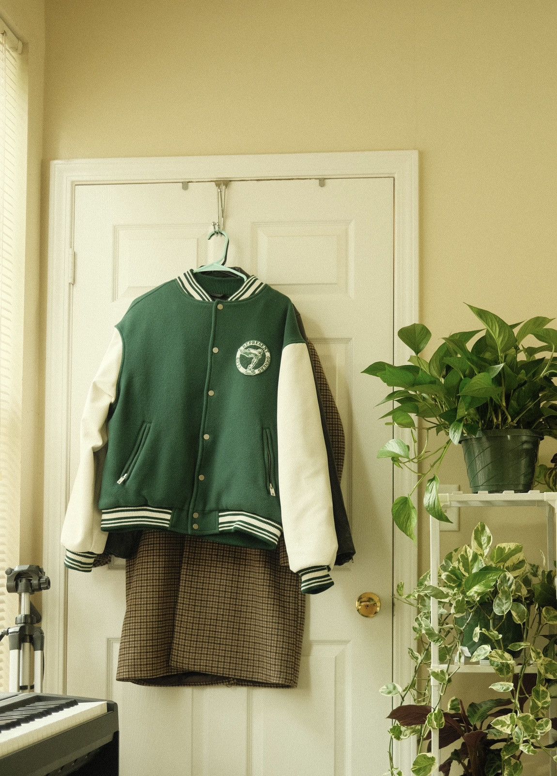 Represent Clo. Represent Owner’s Club Racing Green Varsity Bomber ...