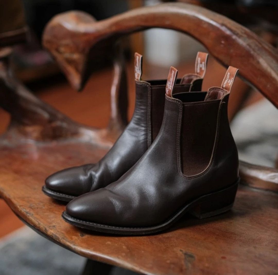 R.M. Williams RM William Comfort Yearling Chesnut Boot Original | Grailed