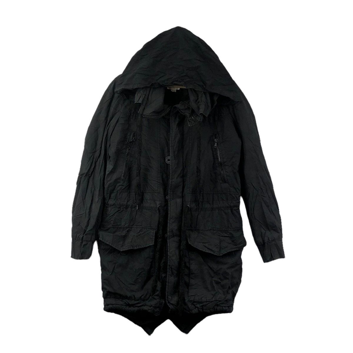 Diesel Vtg DIESEL ITALY DESIGNER Tactical Parka Jacket Heavy Coat | Grailed