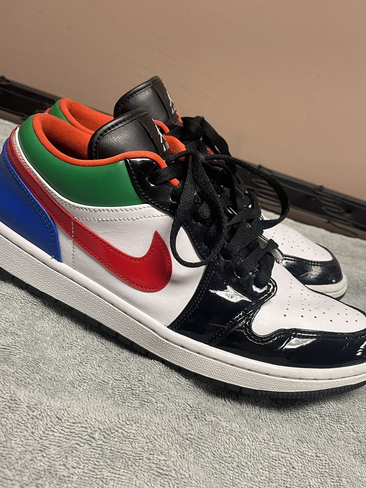 Nike Woman’s air Jordan 1 low ‘Multi color’ | Grailed