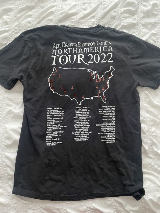 Ken Carson BAD BITCH PUSSY FOR LUNCH KEN CARSON TOUR TEE | Grailed