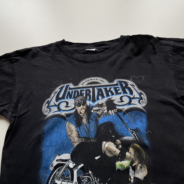 Vintage Vintage 2001 The Undertaker WWF t shirt wrestling faded | Grailed