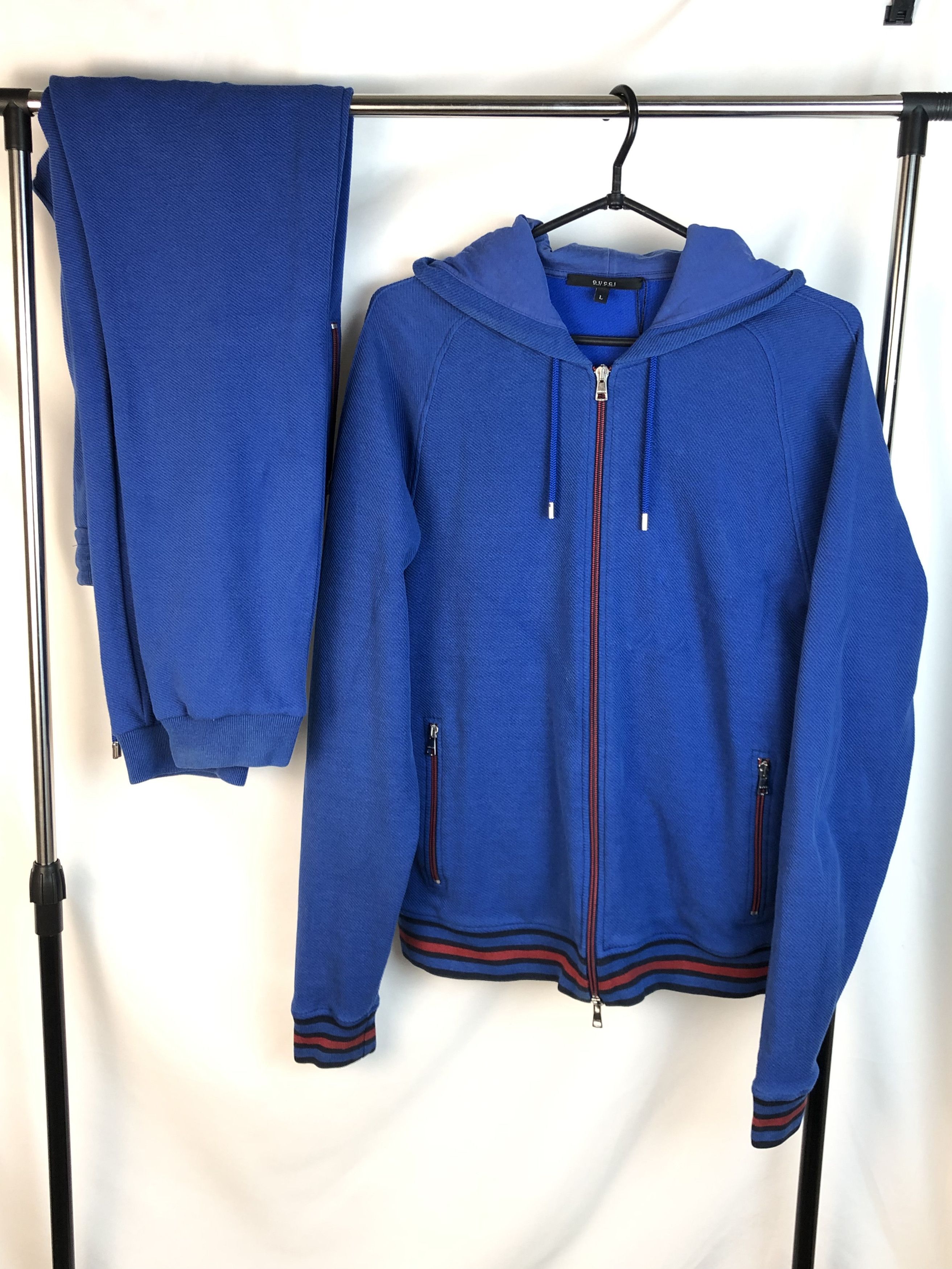 Gucci Gucci Technical Tracksuit blue Large | Grailed