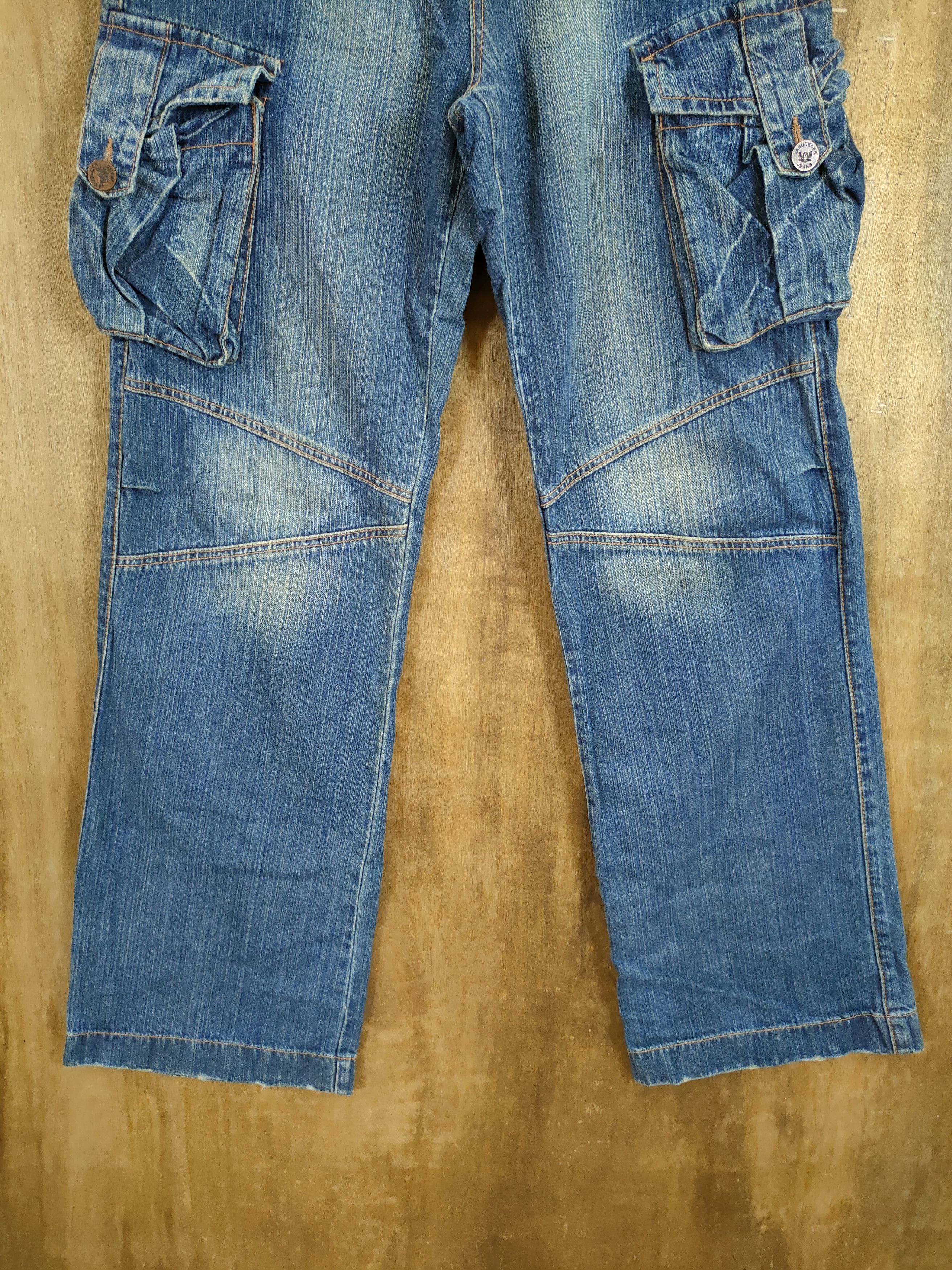 Japanese Brand × Seditionaries × Streetwear DL Janudecer denim multi pocket tactical cargo pants ...