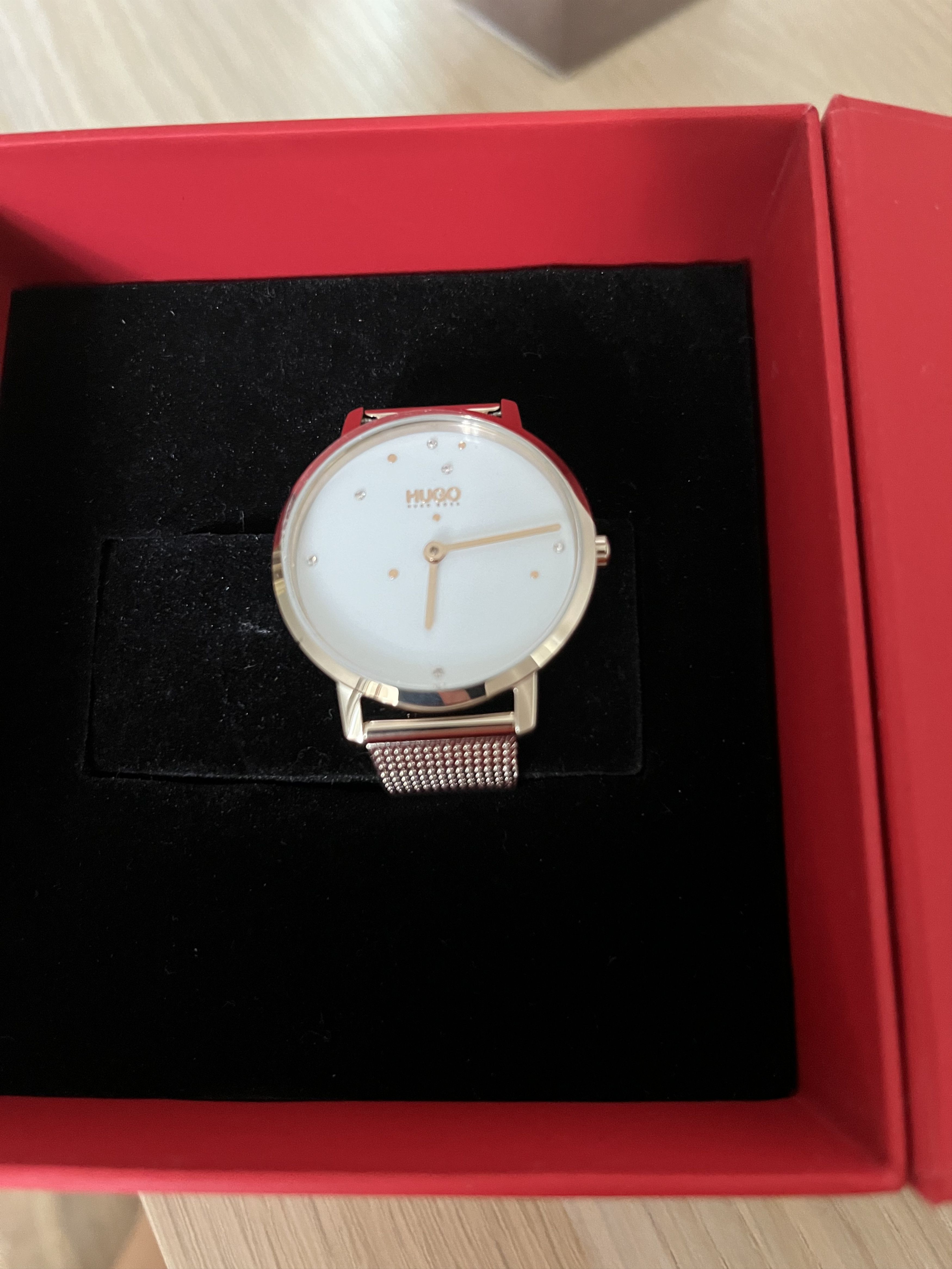 Hugo HUGO gold rose watch | Grailed