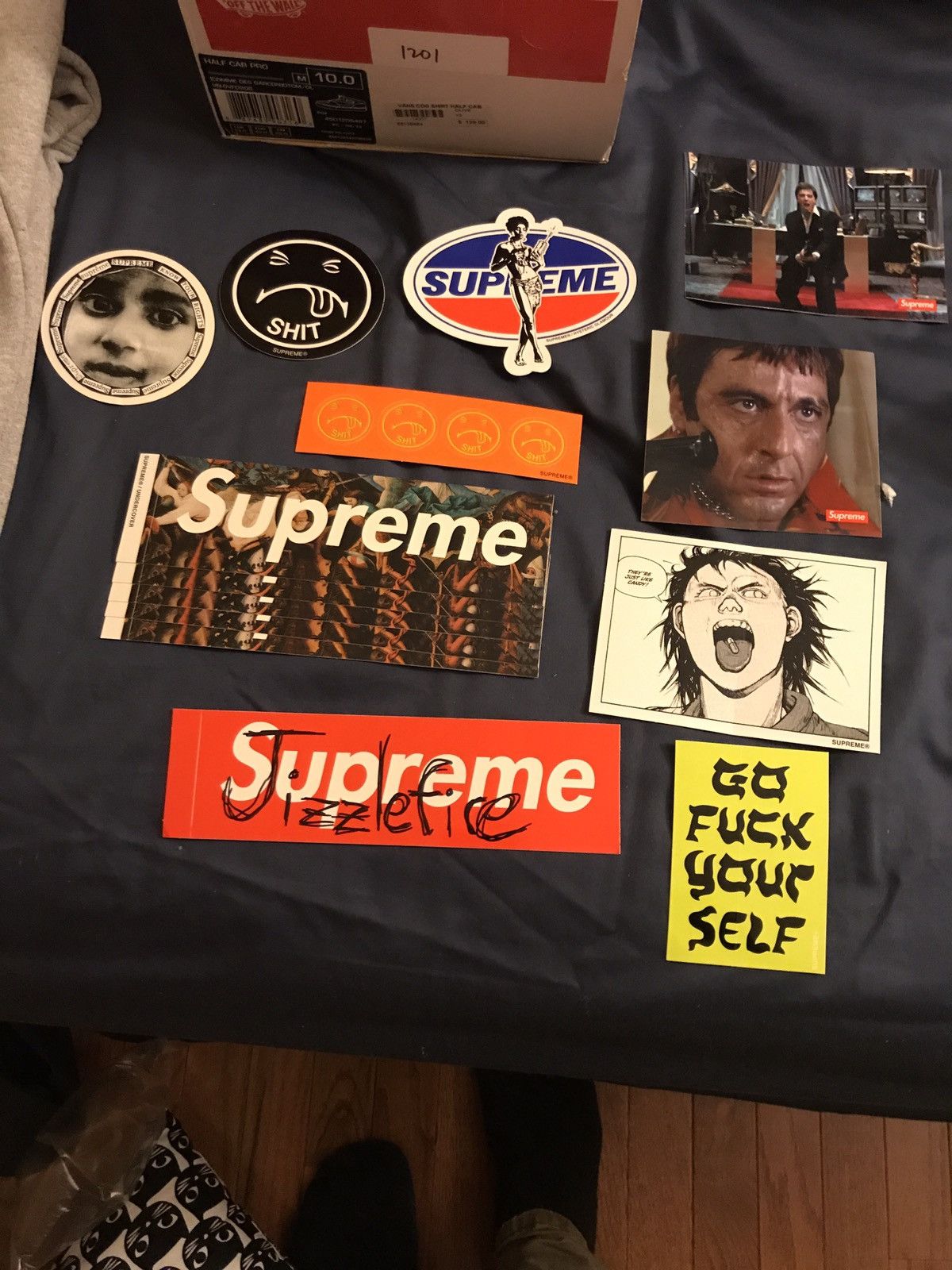 Supreme Undercover Box Logo Sticker | Grailed