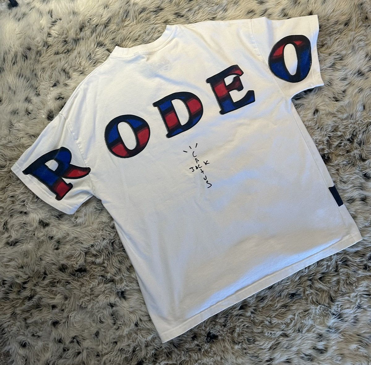 Travis Scott Sergio Calabasas Travis Scott Rodeo Tee | Grailed